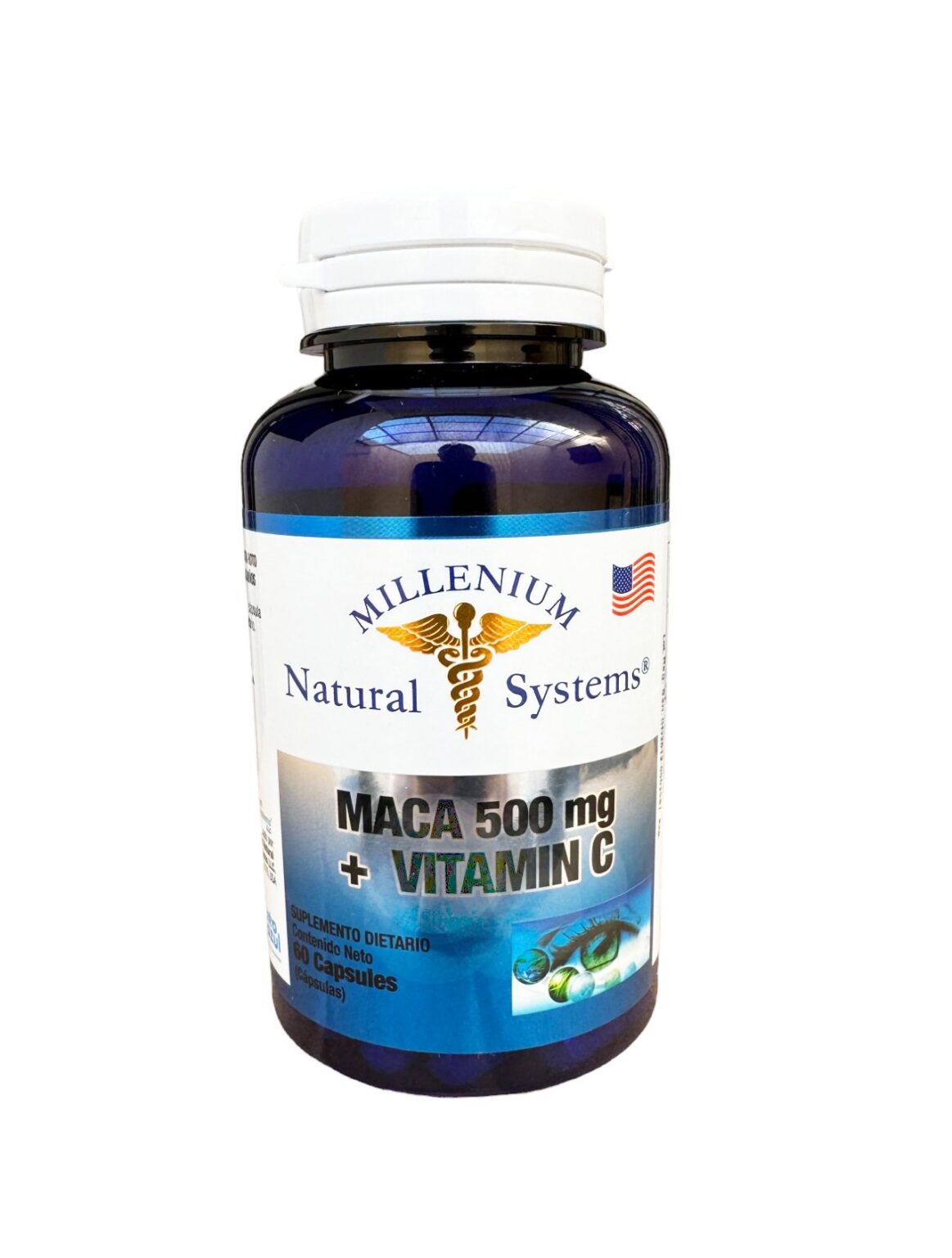 MACA 500 mg + VITAMINA C - Medishop Colombia